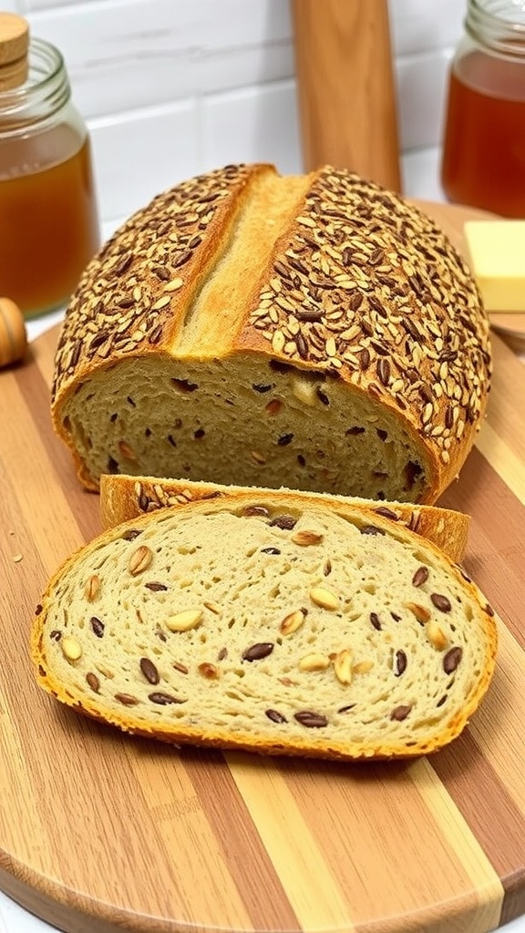 Homemade Multigrain Bread Recipe